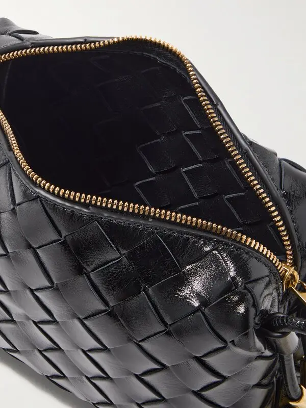 Bottega Veneta Loop Mini Intrecciato Leather Bag