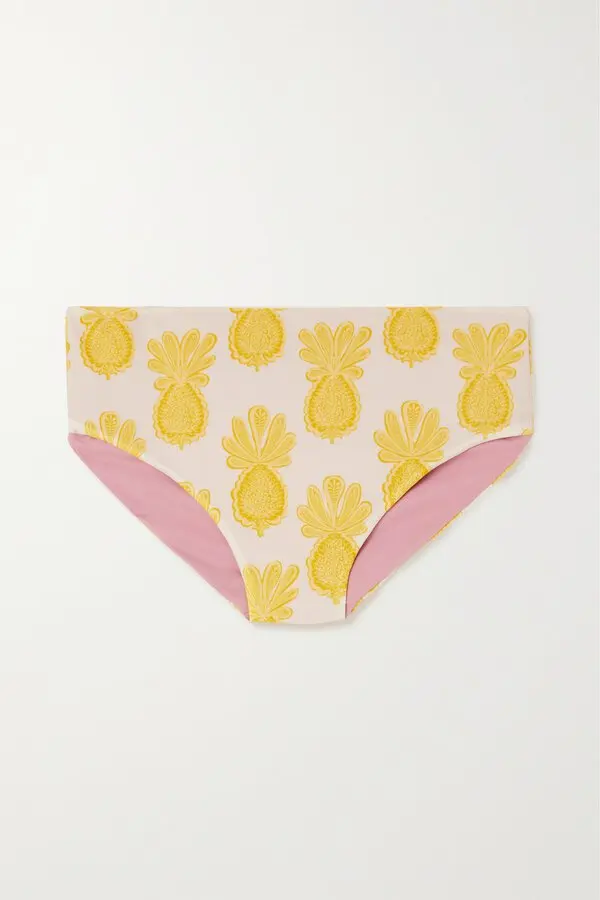 La DoubleJ Printed Bikini Briefs