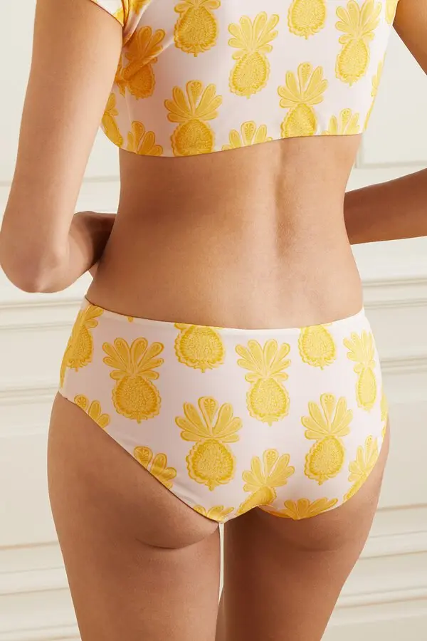 La DoubleJ Printed Bikini Briefs