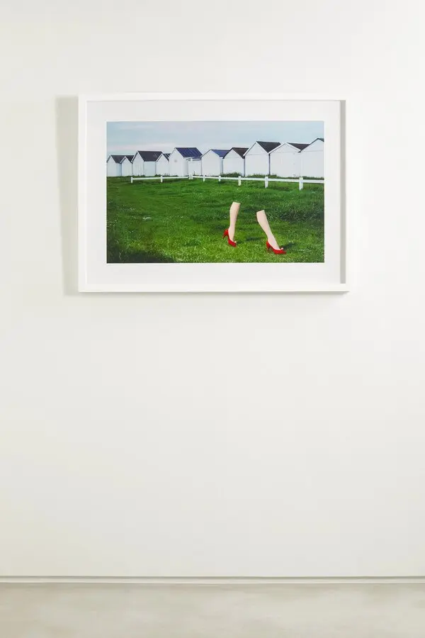AP8 Guy Bourdin Framed Print, 40 X 29 - Green
