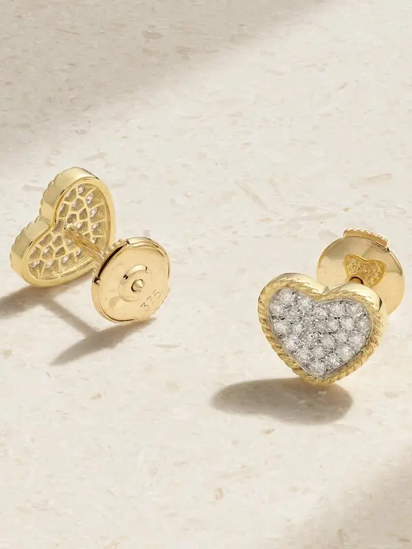 Yvonne Léon 9-karat Diamond Earrings