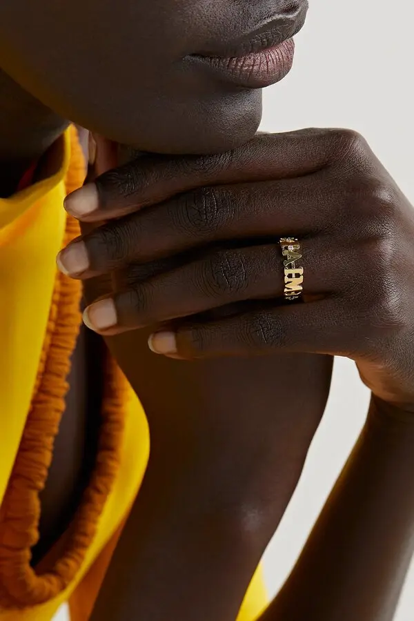Yvonne Léon Je T'aime 9-karat Diamond Ring