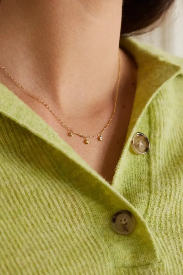 JENNIFER MEYER 18-karat Diamond Necklace