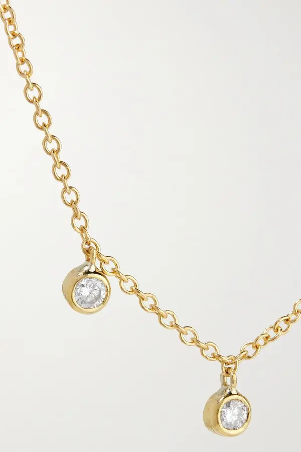 JENNIFER MEYER 18-karat Diamond Necklace