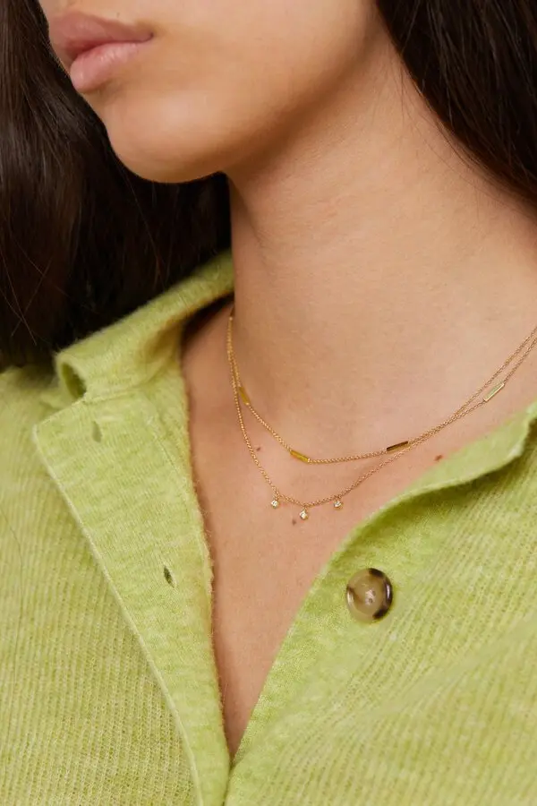 JENNIFER MEYER 18-karat Diamond Necklace