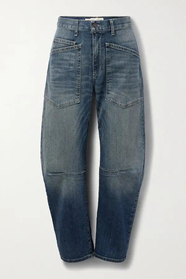 NILI LOTAN Shon Boyfriend Jeans - Blue