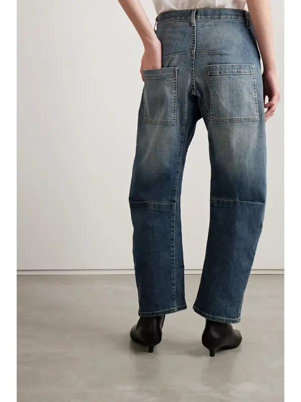 NILI LOTAN Shon Boyfriend Jeans - Blue