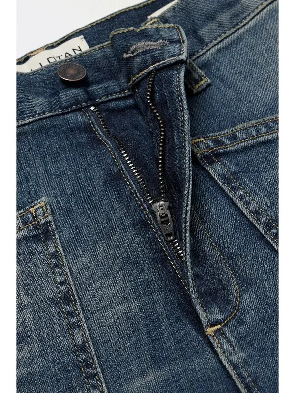 NILI LOTAN Shon Boyfriend Jeans - Blue