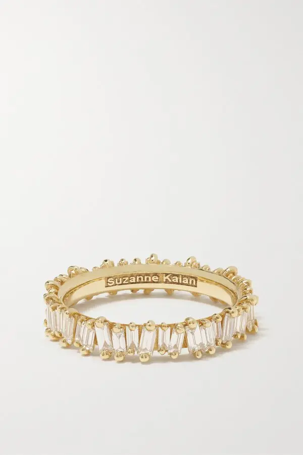 SUZANNE KALAN 18-karat Diamond Eternity Ring - Gold