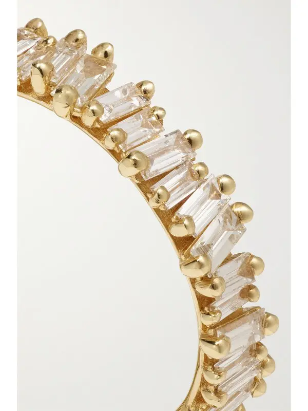 SUZANNE KALAN 18-karat Diamond Eternity Ring - Gold
