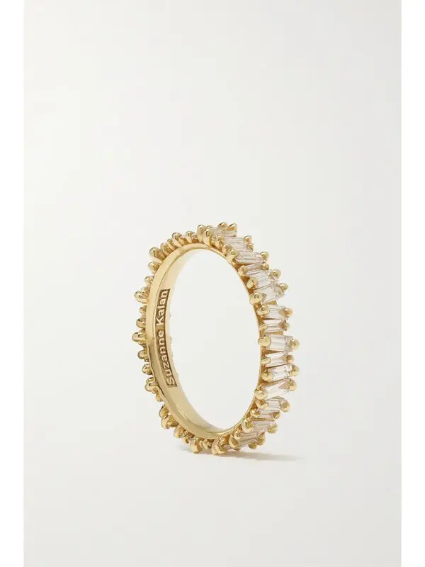 SUZANNE KALAN 18-karat Diamond Eternity Ring - Gold