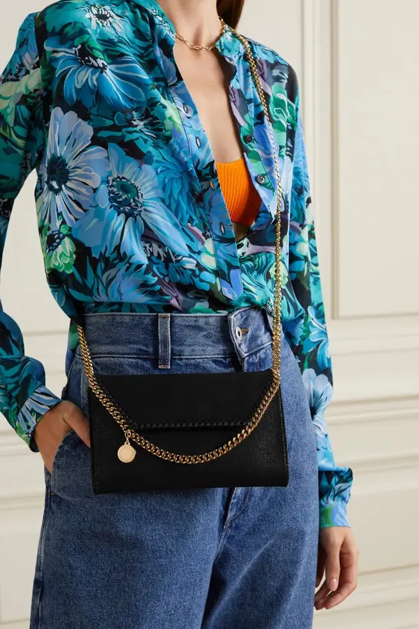 Stella McCartney Falabella Mini Shoulder Bag - Black