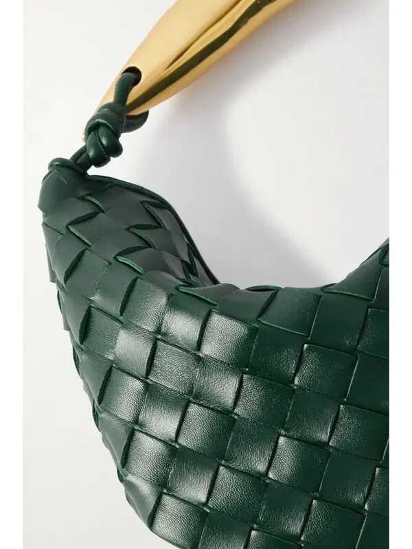 Bottega Veneta Sardine Small Shoulder Bag - Green