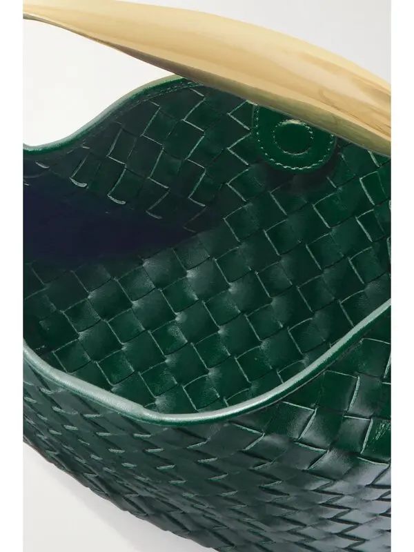 Bottega Veneta Sardine Small Shoulder Bag - Green