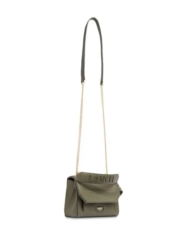 LANCEL Mini Leather Crossbody Bag - Green