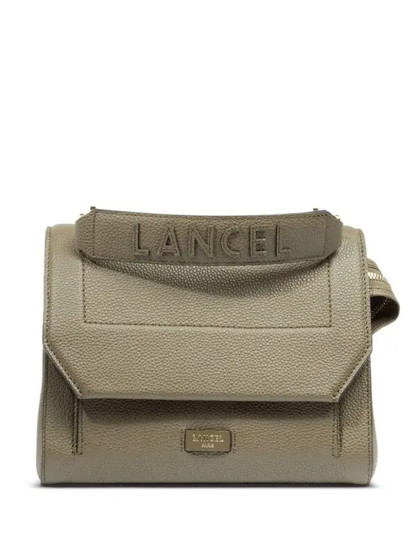 LANCEL Mini Leather Crossbody Bag - Green