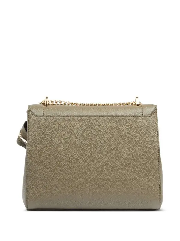 LANCEL Mini Leather Crossbody Bag - Green