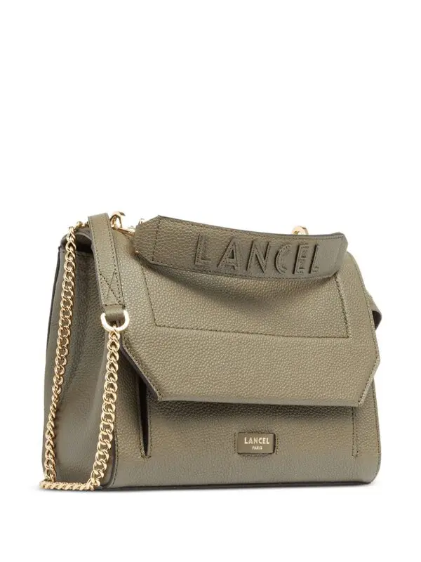 LANCEL Mini Leather Crossbody Bag - Green