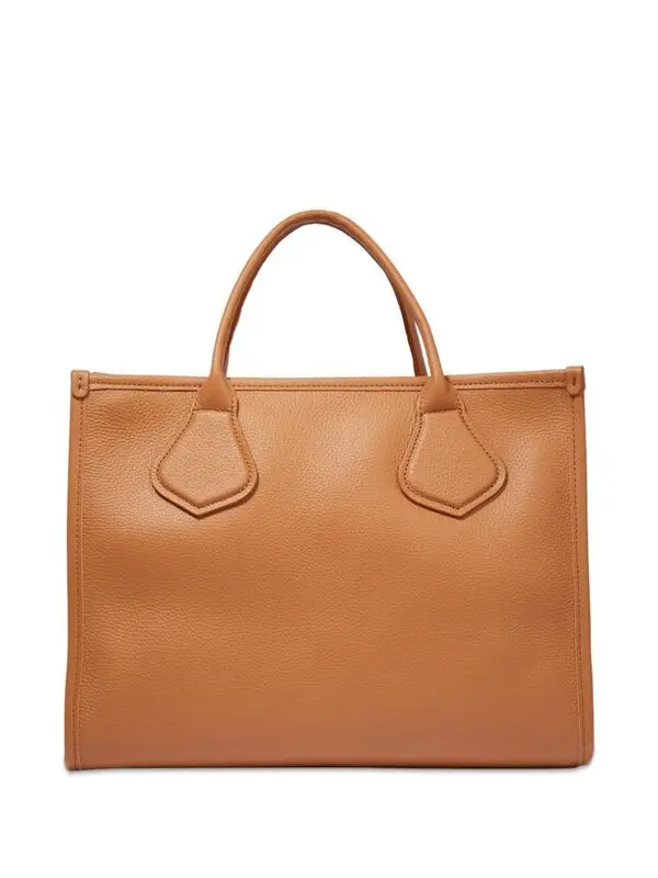 LANCEL Medium Jour De Leather Tote Bag - Brown