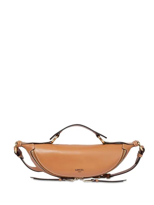 LANCEL Small Origami Leather Crossbody Bag