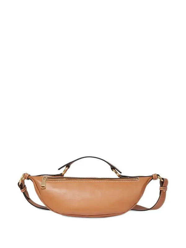 LANCEL Small Origami Leather Crossbody Bag