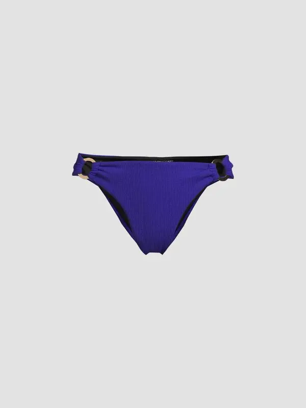 CHANGE OF SCENERY Ring Trim Bikini Bottom - Iris Texture