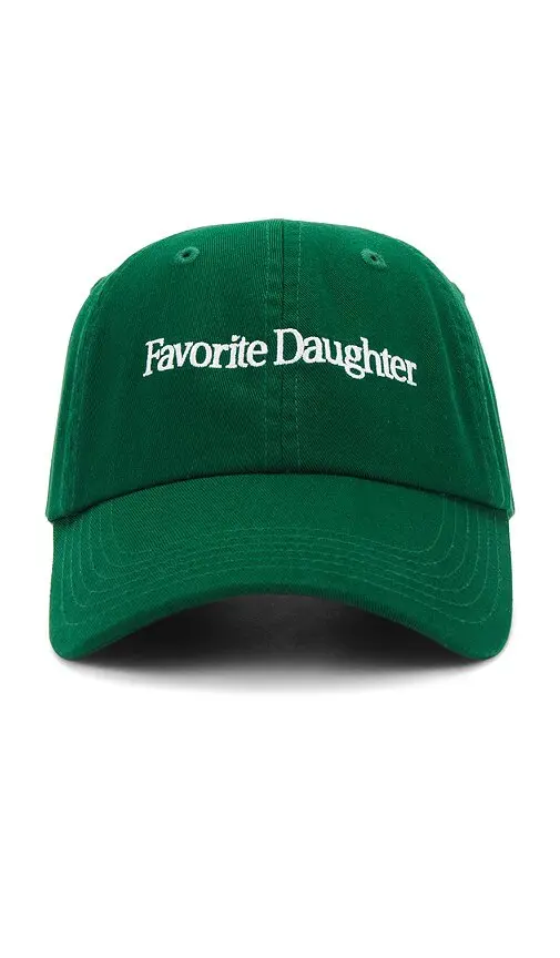 FAVORITE DAUGHTER Classic Logo Baseball Cap - Green
