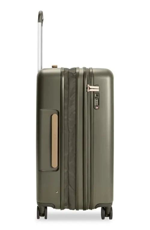 Briggs & Riley Sympatico Medium 27-inch Expandable Spinner Luggage - Olive