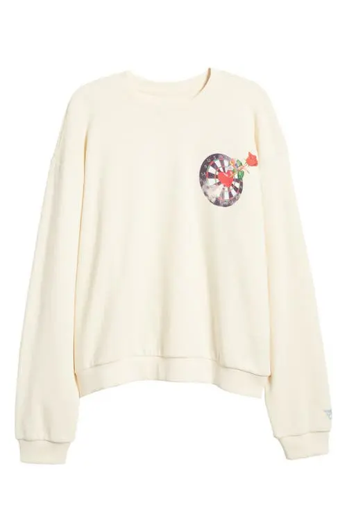 BOYS LIE Graphic Cotton Sweatshirt - Beige