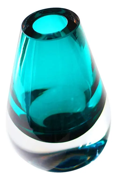 CLOUDNOLA Drop Glass Vase - Blue
