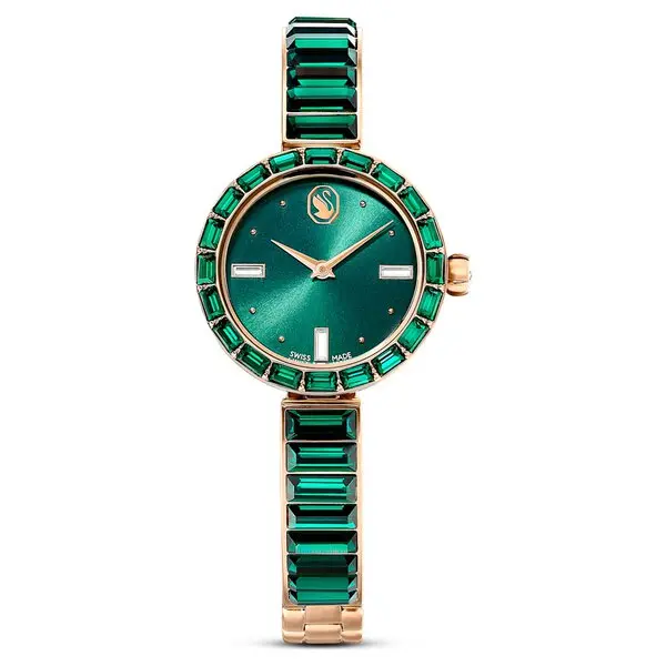 SWAROVSKI Matrix Bangle Watch - Green