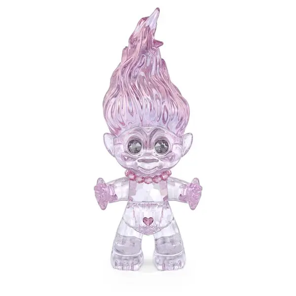 SWAROVSKI Good Luck Trolls Troll - Pink