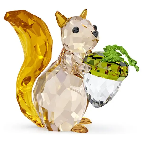 SWAROVSKI Idyllia Squirrel And Acorn - Brown