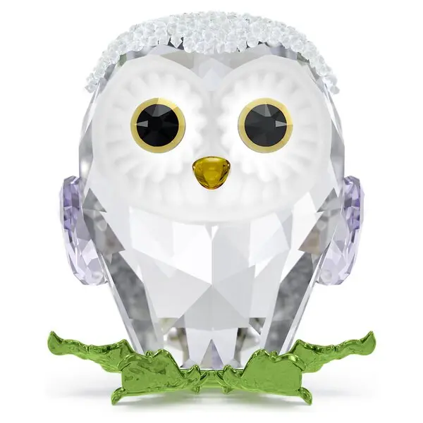 SWAROVSKI Idyllia Baby Owl - White