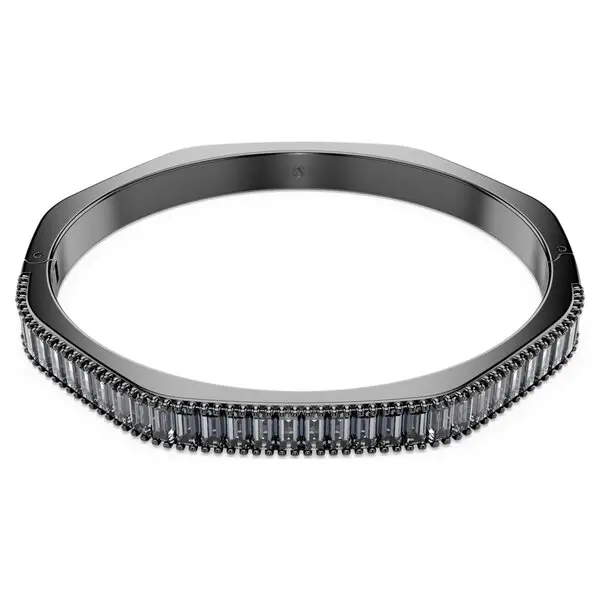 SWAROVSKI Matrix Bangle With Zirconia - Gray