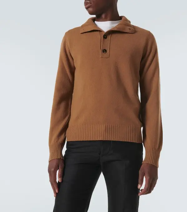 TOM FORD Wool And Cashmere Turtleneck Sweater