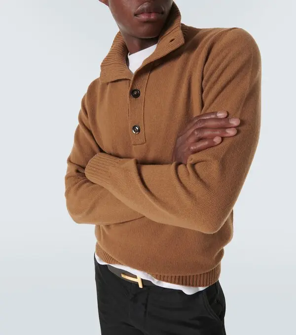 TOM FORD Wool And Cashmere Turtleneck Sweater