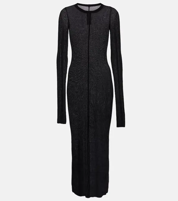 Rick Owens Knitted Midi Dress