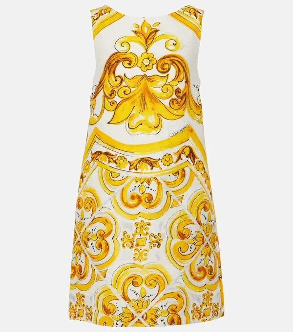 Dolce & Gabbana Majolica Mini Dress