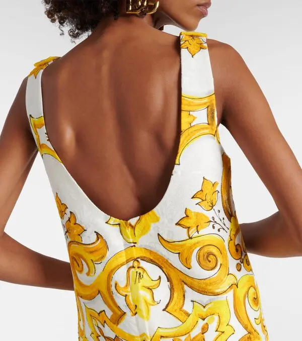 Dolce & Gabbana Majolica Mini Dress