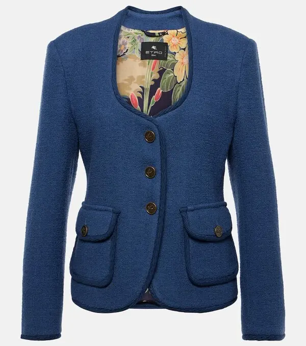 Etro Wool-blend Blazer