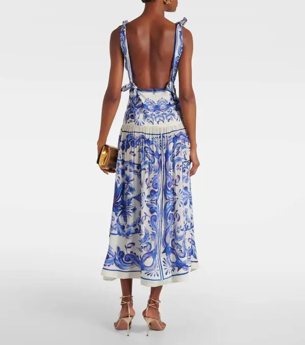 faithfull evelyn midi dress Carnation Eyelet Evelyn Midi Dress