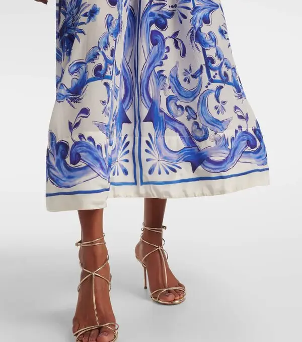 farm rio garden tiles cutout midi dress Garden Tiles Cutout Maxi Dress (Women)