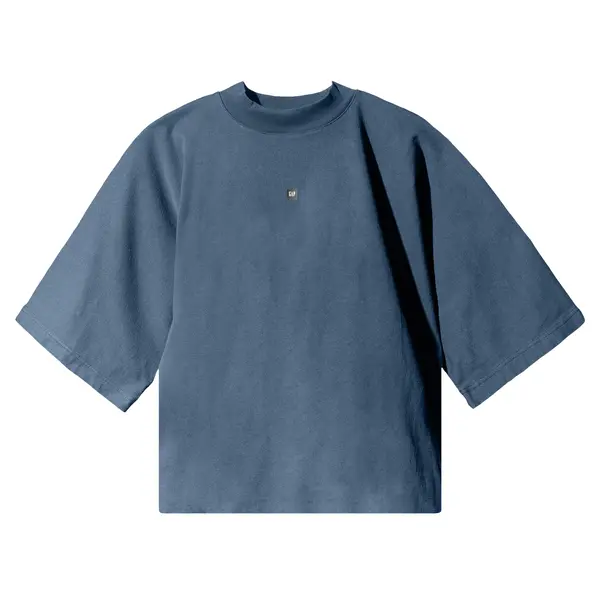 Yeezy Logo No Seam Tee - Blue