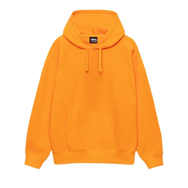 StÜssy Back Appliqué Hoodie - Orange