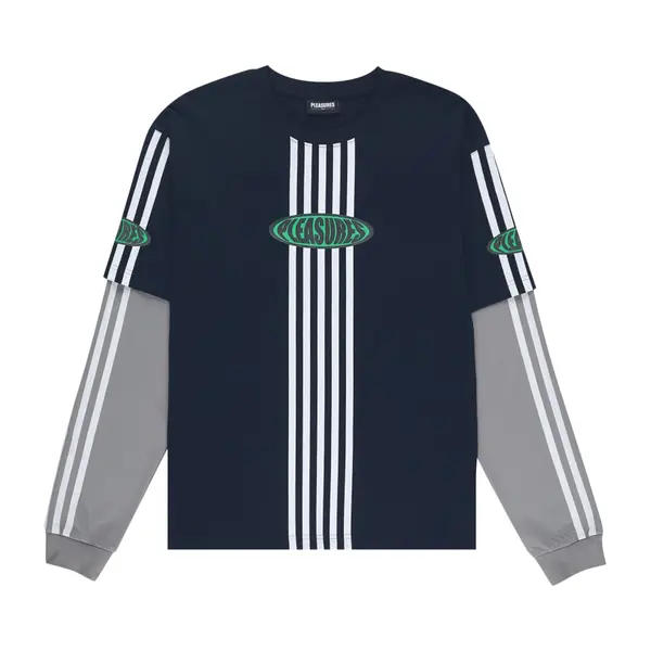 PLEASURES Faux Layered Long-sleeve