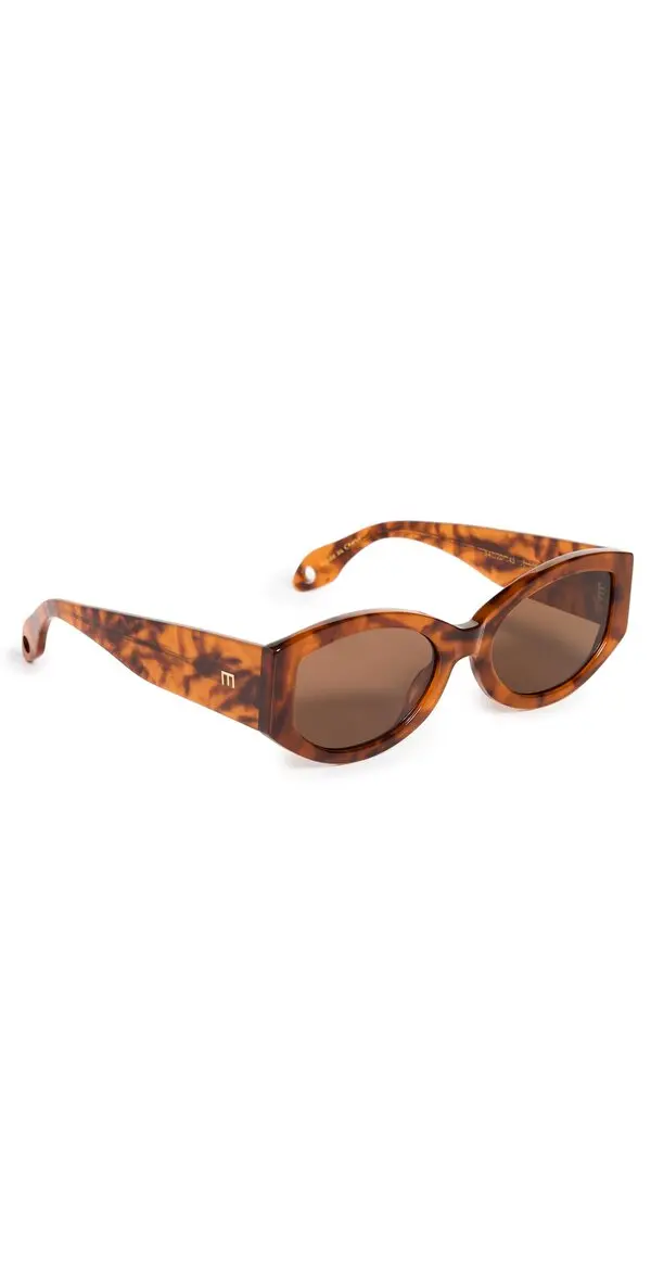 ELISA JOHNSON Jeannie Sunglasses - Brown Tortoise