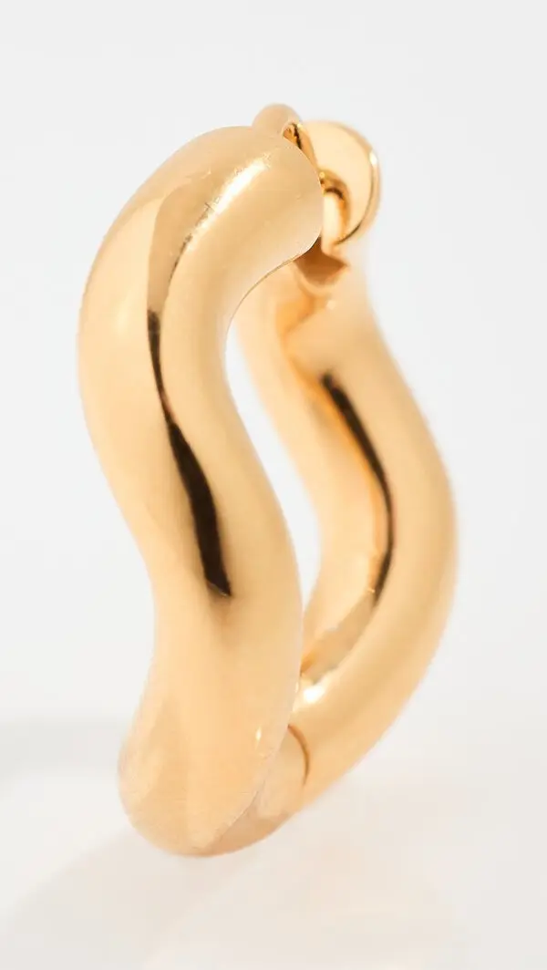 Charlotte Chesnais Wave Hoop Earrings