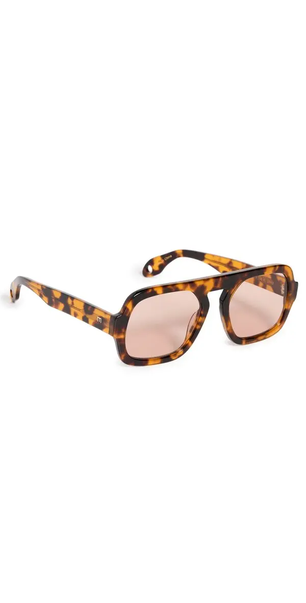 ELISA JOHNSON Jane Sunglasses - Brown Tortoise