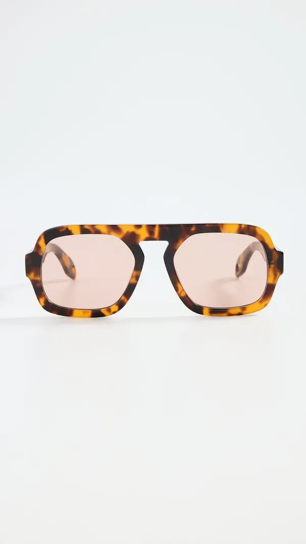 ELISA JOHNSON Jane Sunglasses - Brown Tortoise